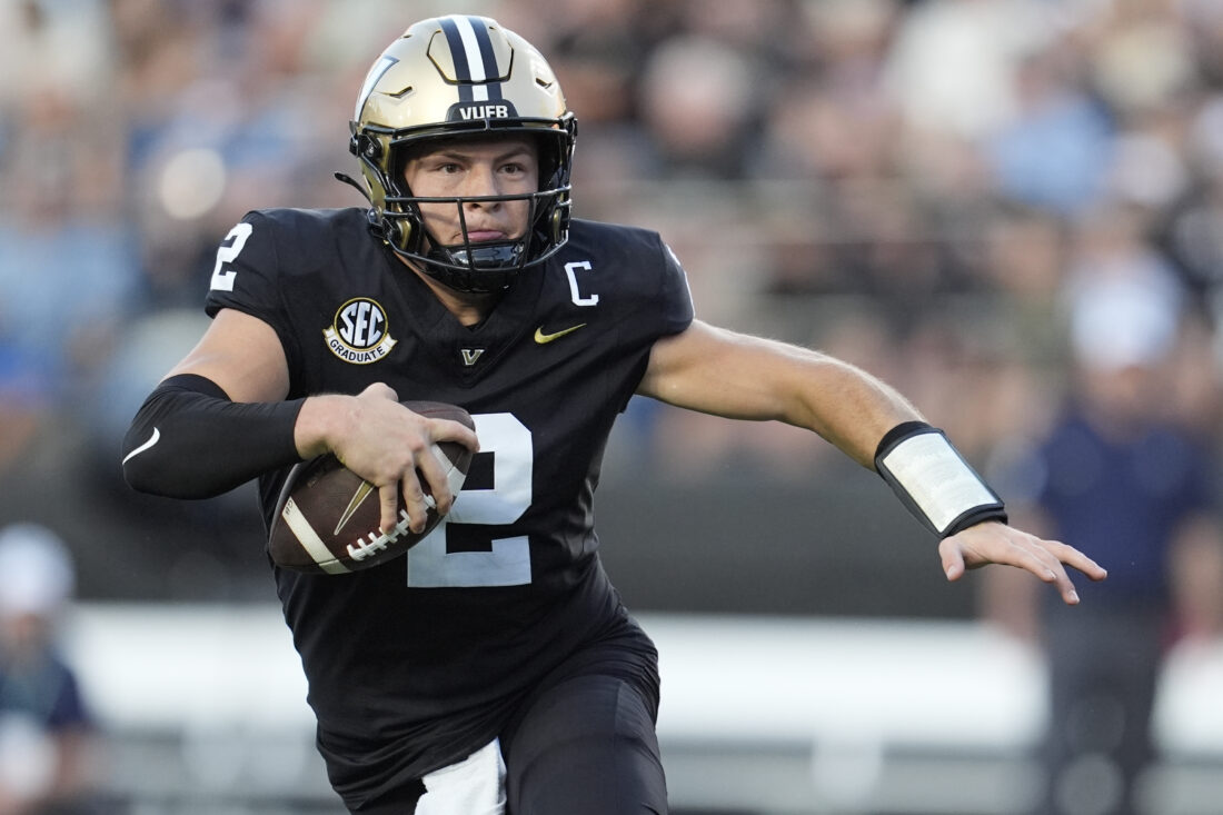 Vanderbilt quarterback Diego Pavia to test limits of eligibility | News ...